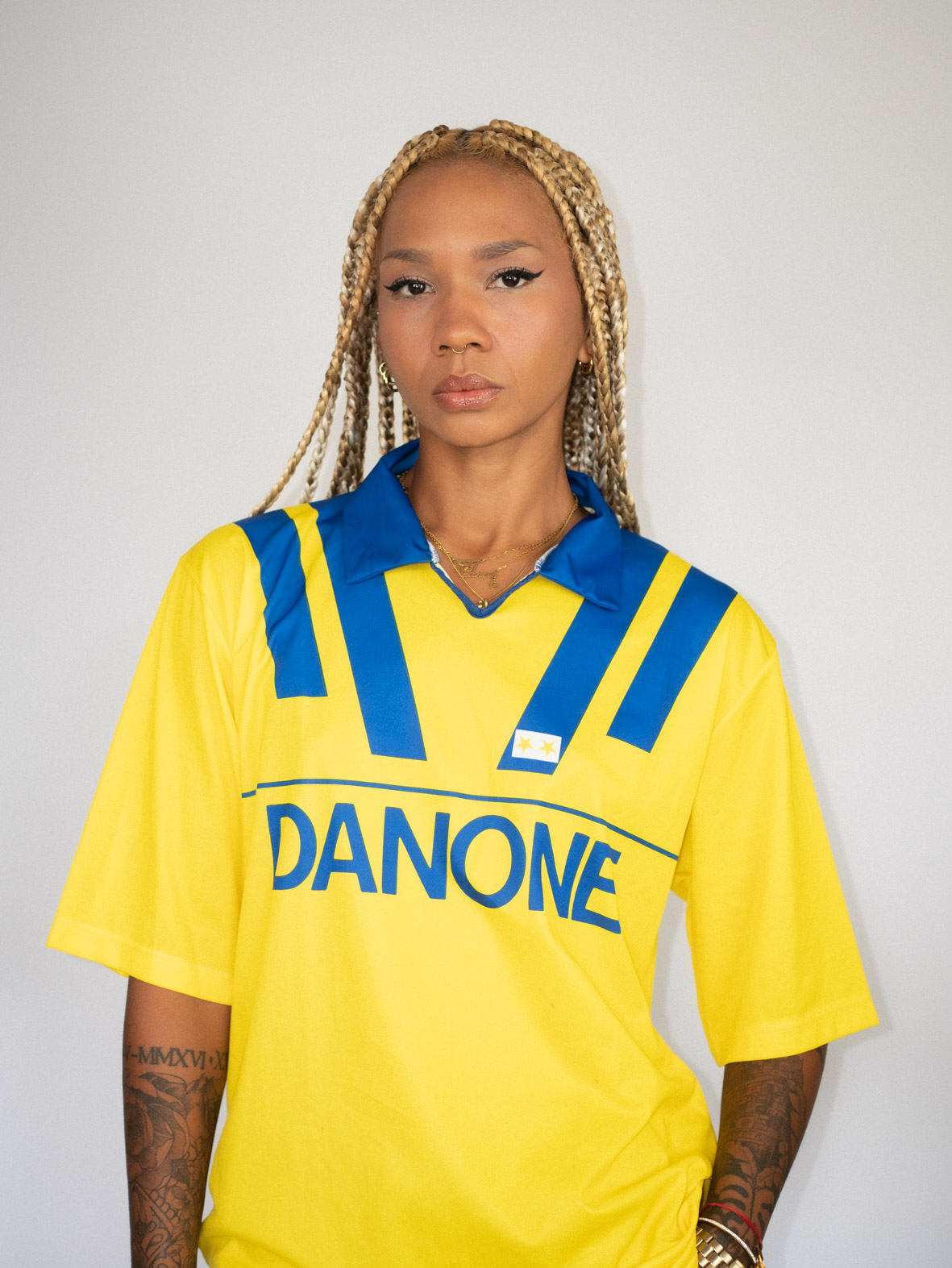 Danone Vintage Jersey – Primary Color Power – L – The Vintage Hunter