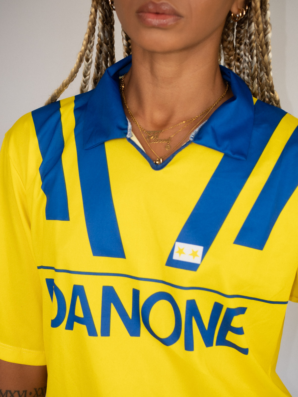 Danone Vintage Jersey – Primary Color Power – L – The Vintage Hunter